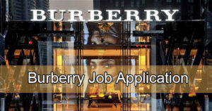 Burberry Job Application Guide 2025 - Careers, How to Apply, Positions ...